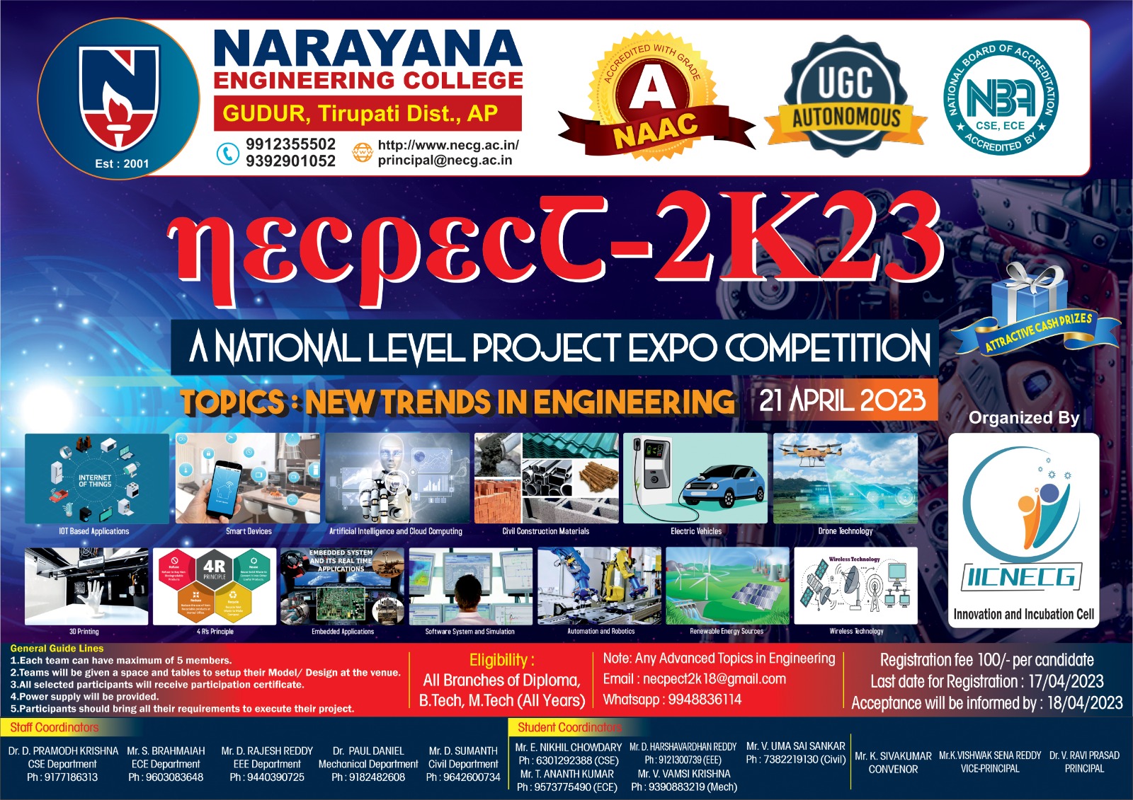 NEC GUDUR | Narayana Engineering College
