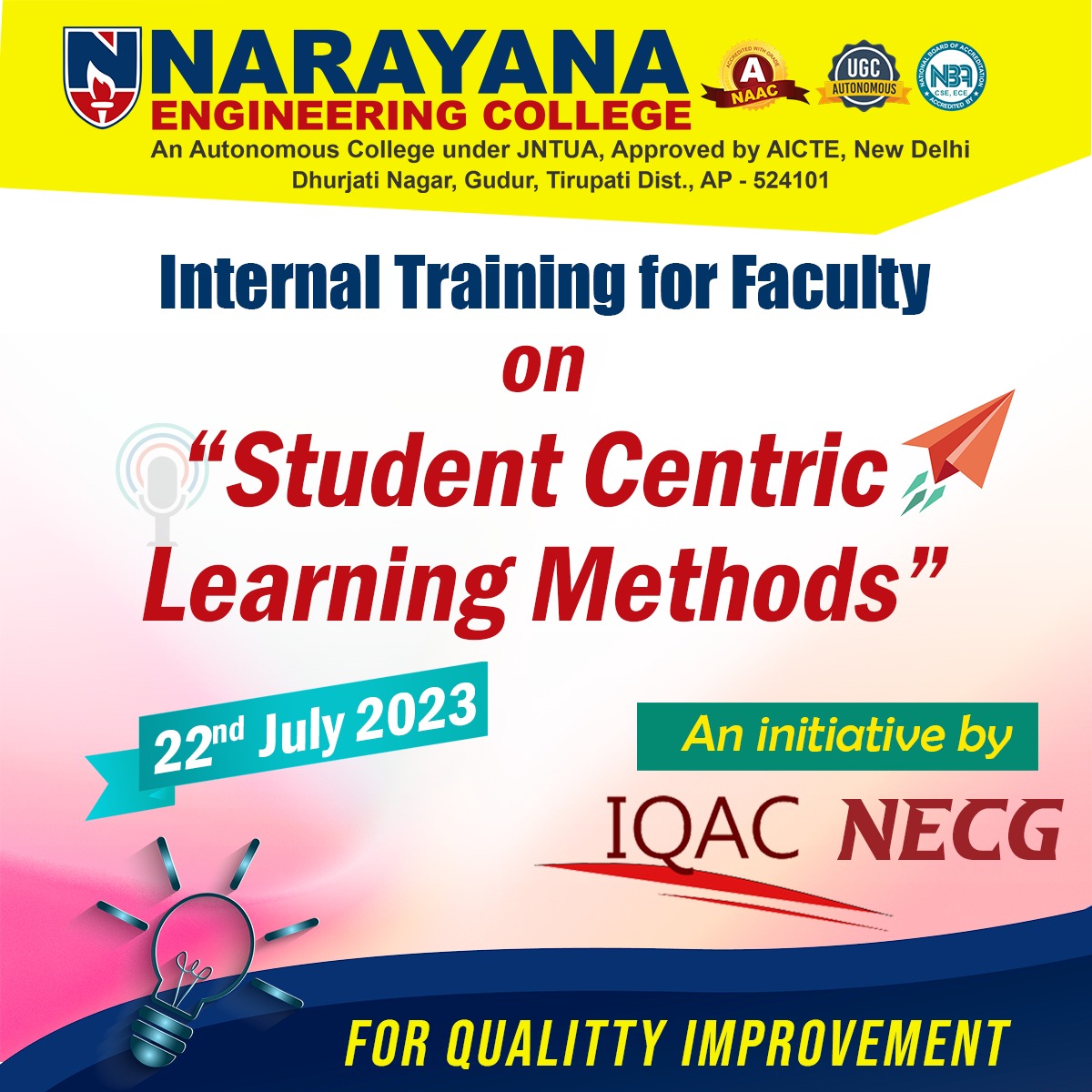 NEC GUDUR | Narayana Engineering College