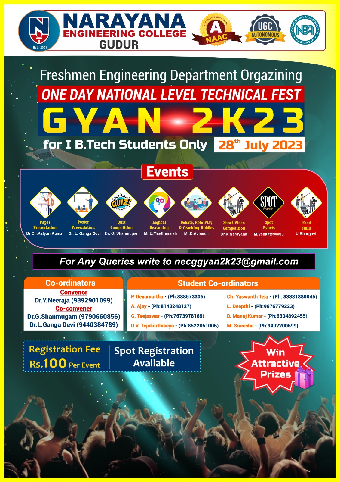 NEC GUDUR | Narayana Engineering College